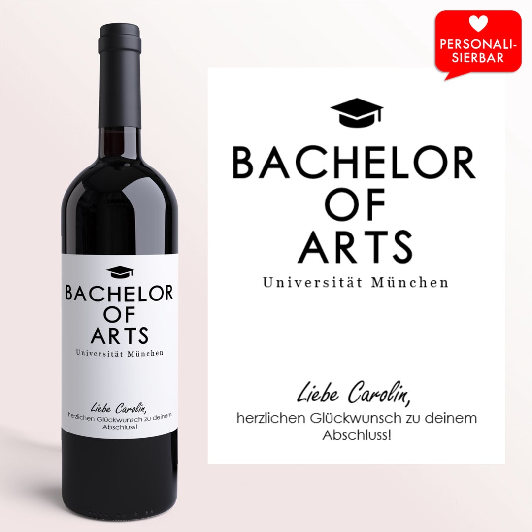 Graduation Gift | Personalized Wine Label | High School Diploma ...