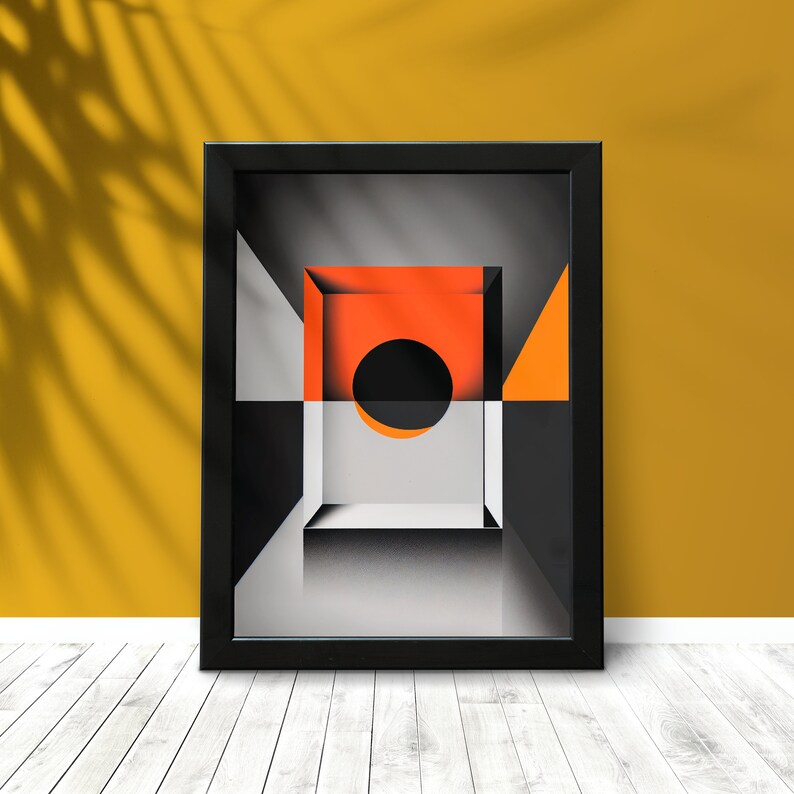 Fiery Cube of Orange - Etsy