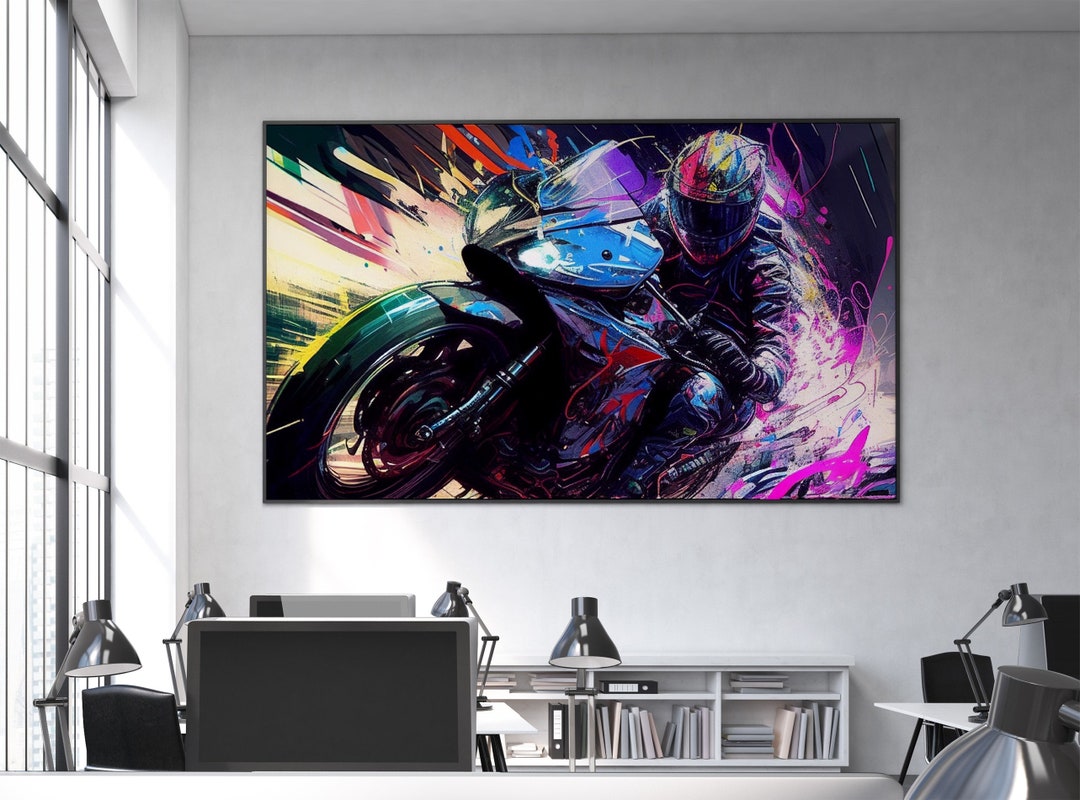 Graffiti Moto Madness - Digital Download of Street Art Motorcycle ...