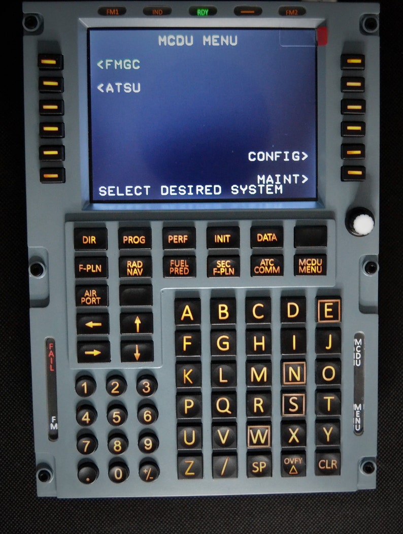 MCDU A-320 Ready - Etsy