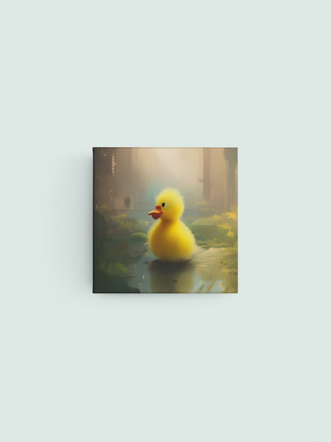PRINTABLE Yellow Duck Digital Artwork - Etsy