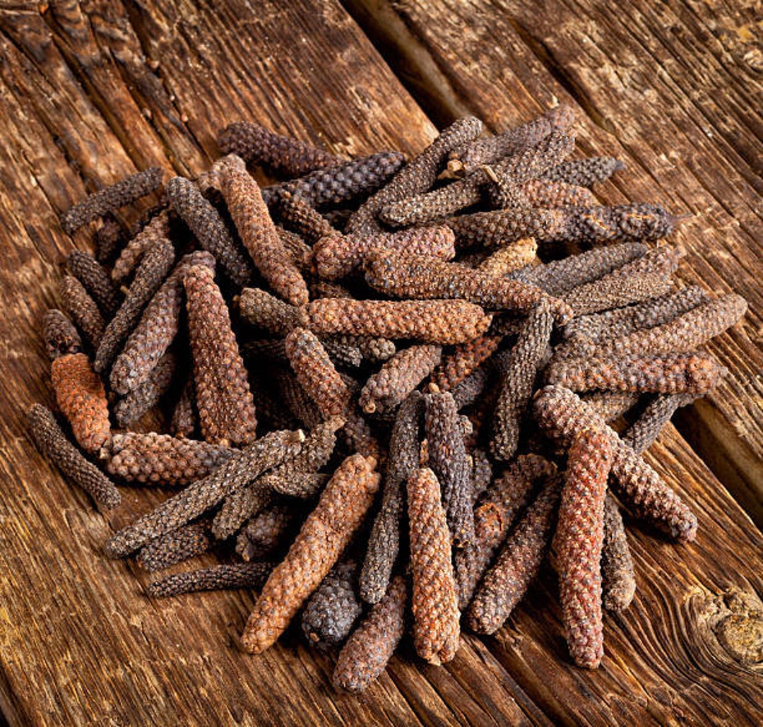 Pure Organic LONG PEPPER Pippali Whole Piper Longum Poivre Long Pippali ...
