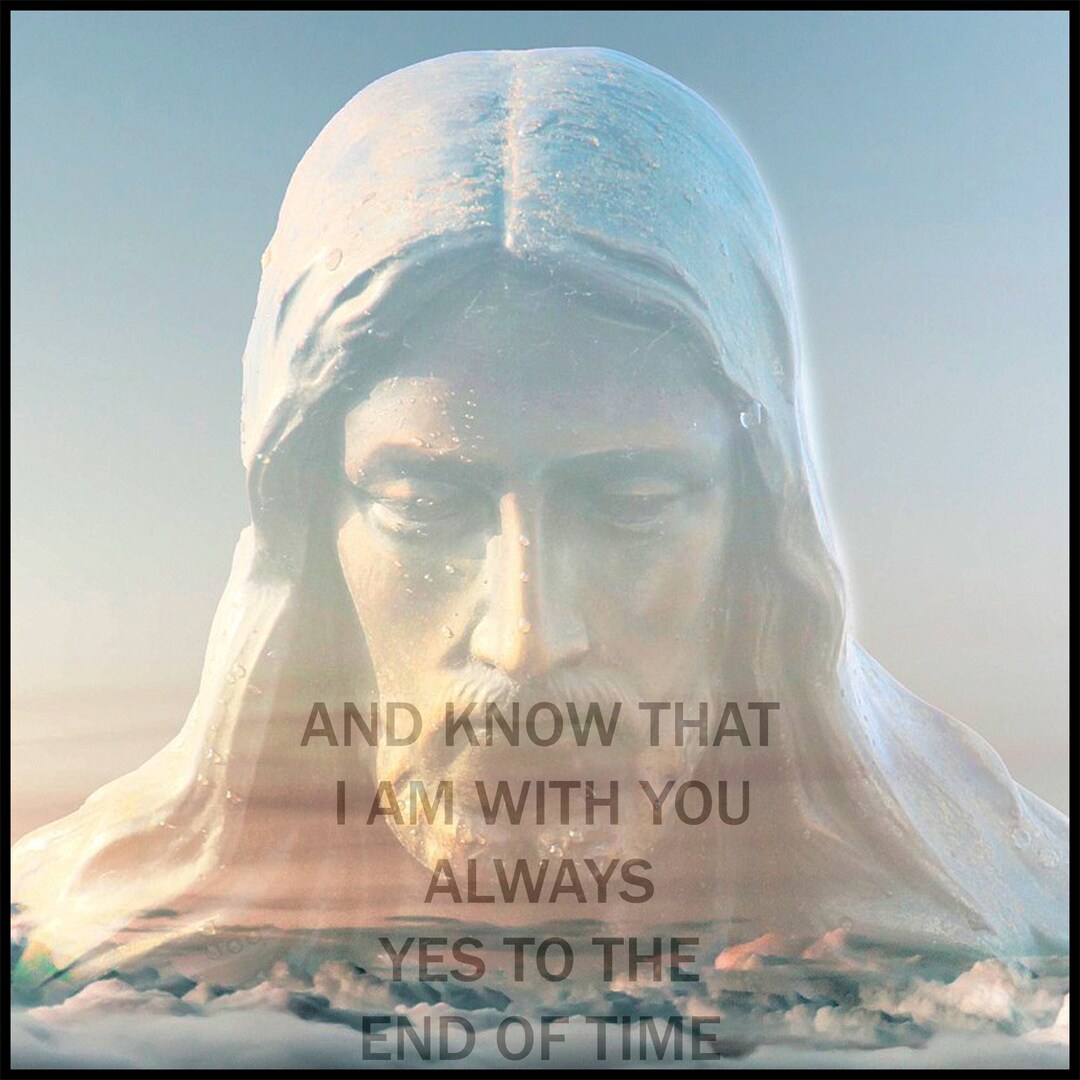 I Am Always With You Jesus Christ Picture Walk on Water Jesus Christ ...
