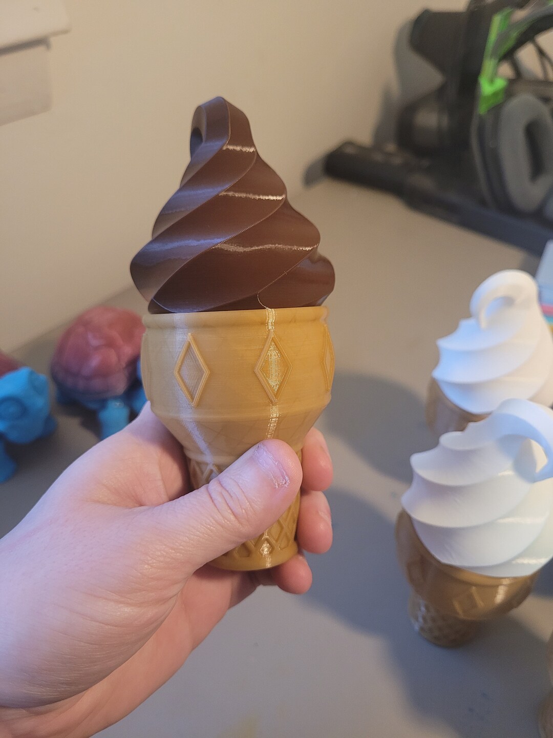 3d Printed Ice Cream Cones - Etsy