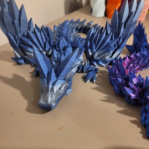 Crystalwing Dragon - Etsy