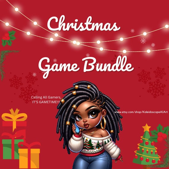 Christmas Game Bundle Printable Christmas Game Christmas Party Game ...