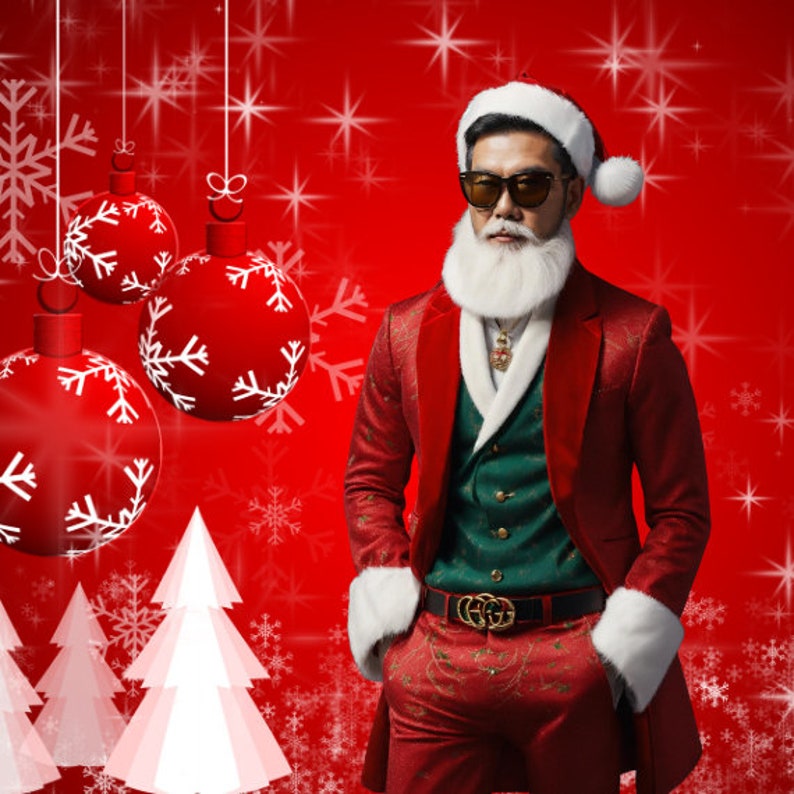 Zaddy Klaus Exclusive Collection - 20 Multicultural Santa Claus Images ...