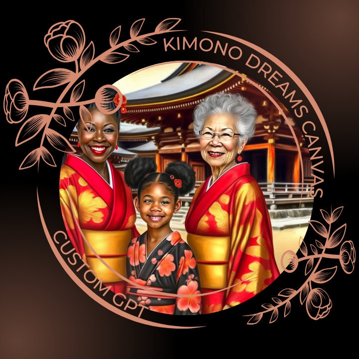 Custom DALL E GPT, Push Button Art Generation, Kimono Dreams ...