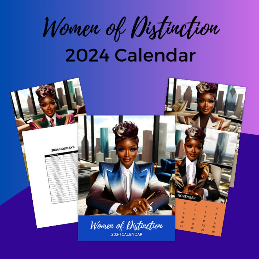 2024 Women of Distinction Calendar - Inspirational Female Leaders ...