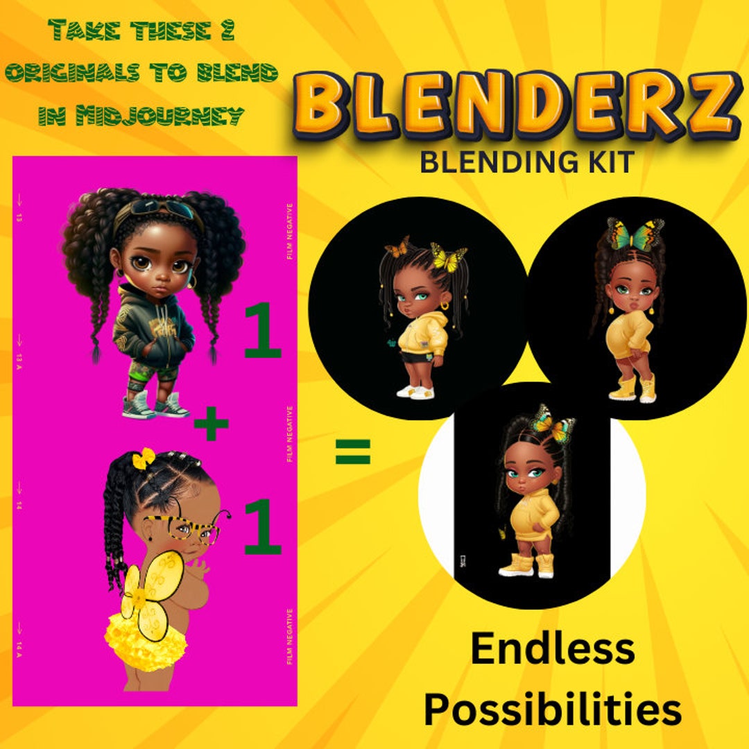 Midjourney Blend Command AI Art 2 Original Ai Art Images to Use for ...