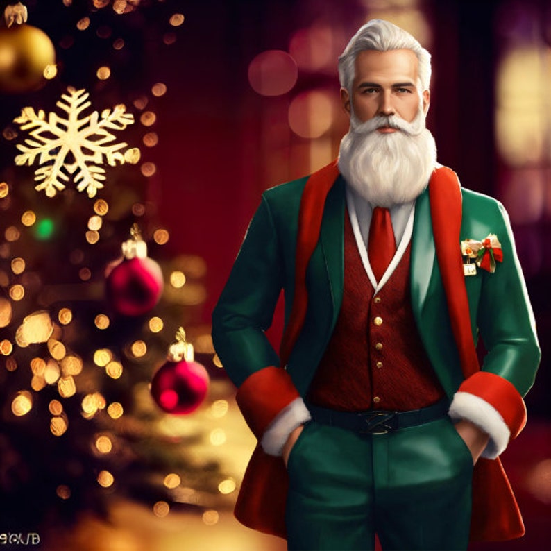 Zaddy Klaus Exclusive Collection - 20 Multicultural Santa Claus Images ...