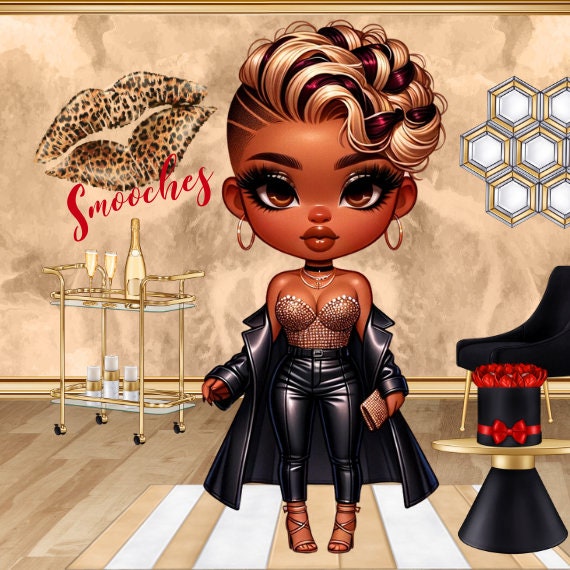 December Dollar Deal| High Res Clip Art| African American| Digital Art ...