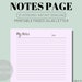 Printable Lined Page Lined Sheets Printable Notes Printable Writing ...