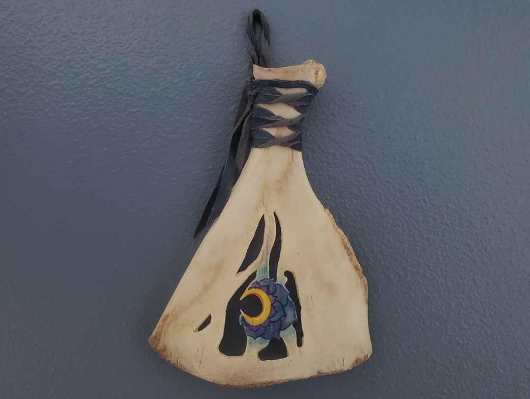 Peace - Moon Bone Carving - Etsy
