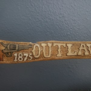 Hand Carved Rib Bone Mounted on Real Mule Deer Antler - Etsy