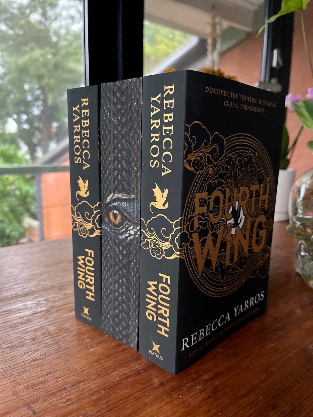 Fourth Wing by Rebecca Yarros Smaller Australian Paperback Edition With ...