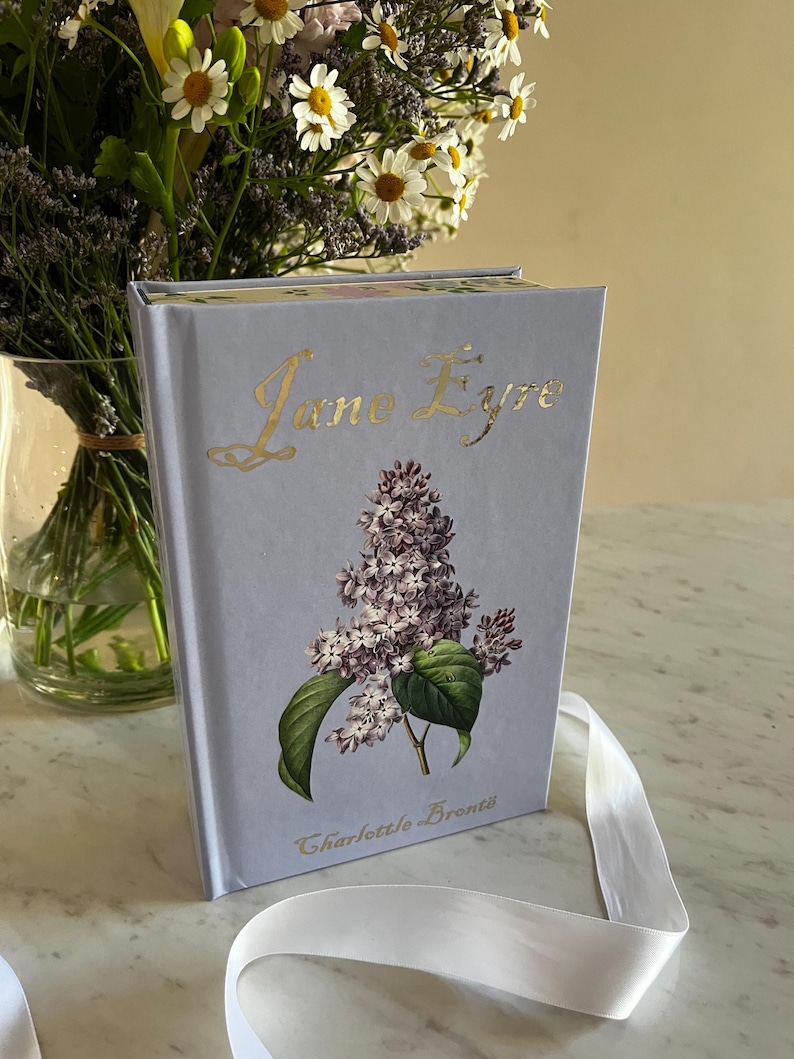 Jane Eyre Custom Rebind With Edge Print - Etsy UK