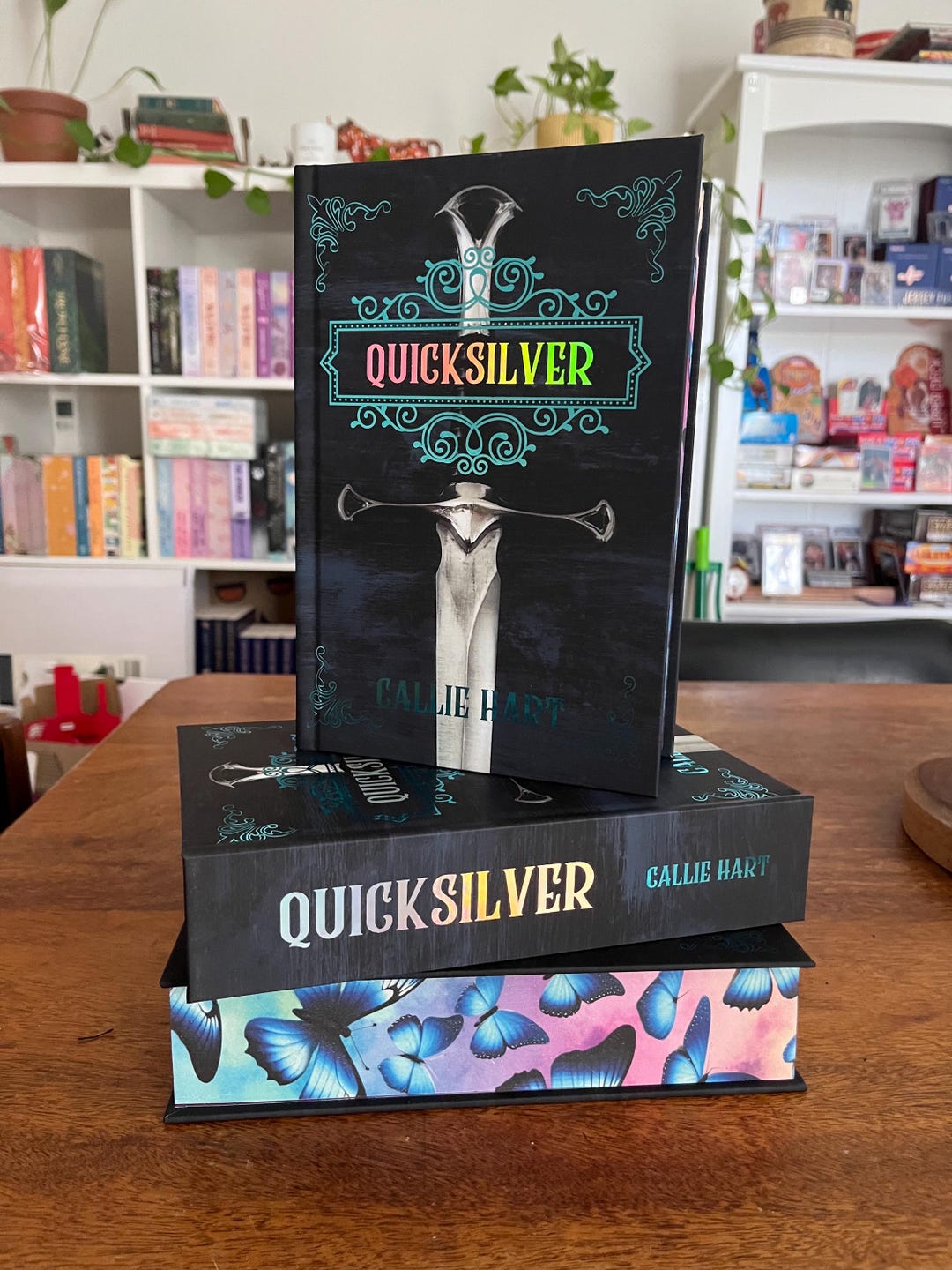 QUICKSILVER by Callie Hart - Custom Made Hardcover (rebind) With Edge ...