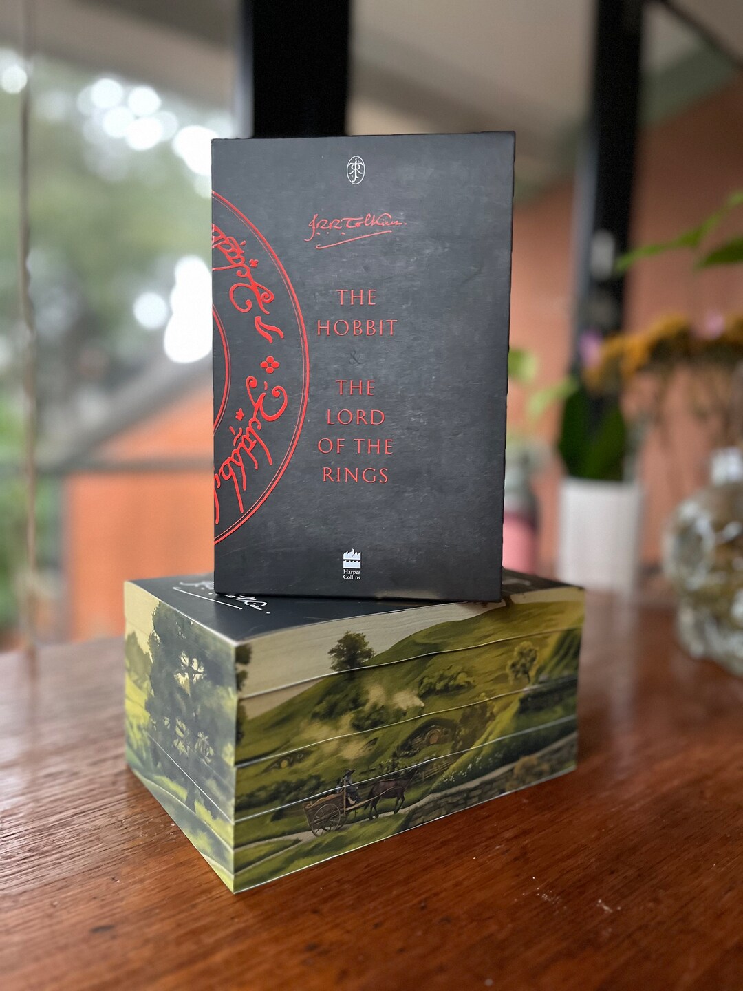 The Hobbit/lord of the Rings Box Set With Custom Spray Edges - Etsy