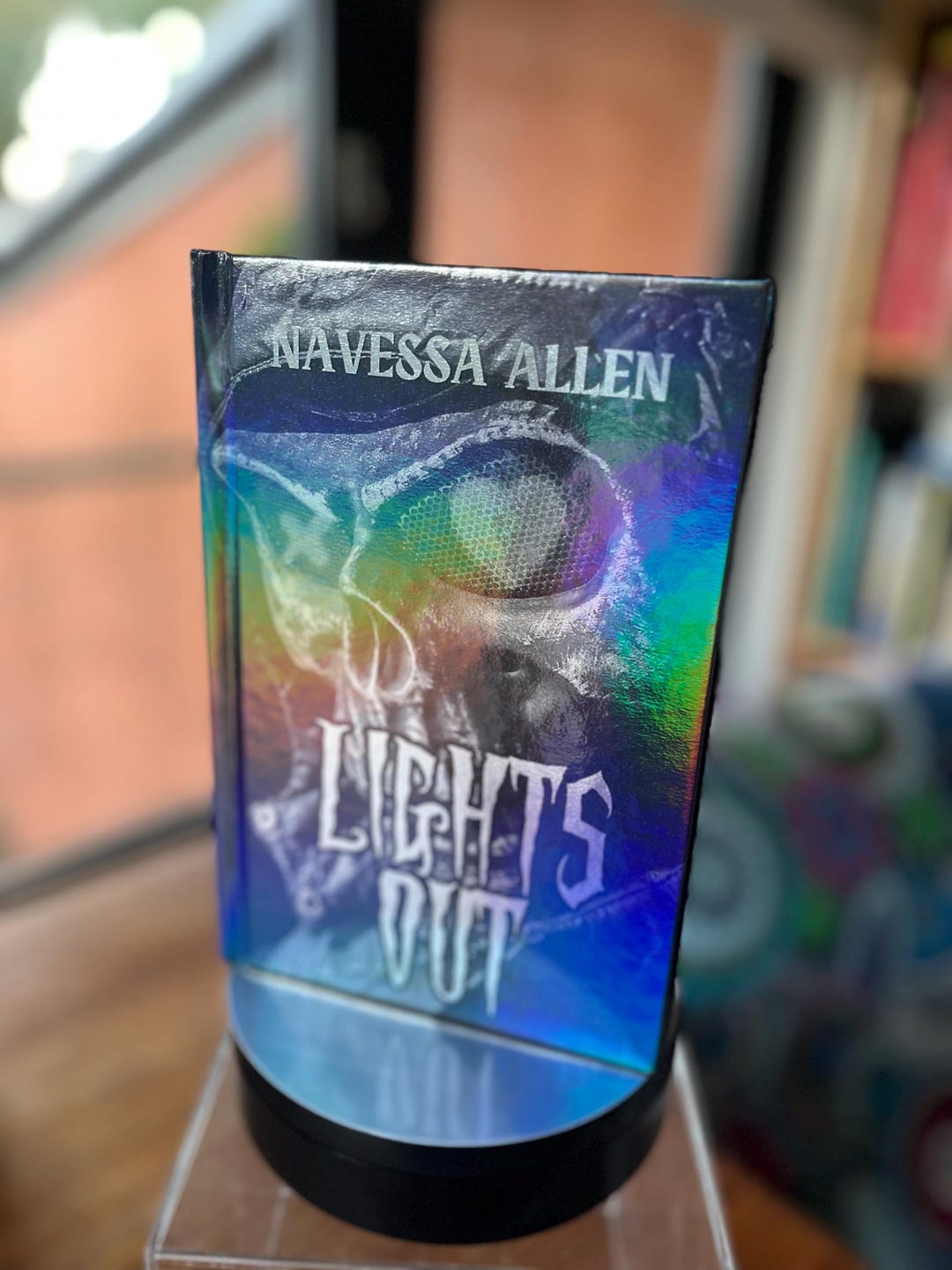 LIGHTS OUT by Navessa Allen - Custom Rebind With Edge Print - HOLO ...