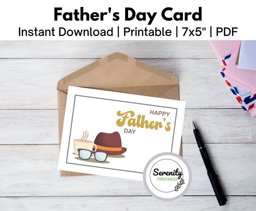 Fathers Day Card | Happy Fathers Day | Gift Card | Special Occasion ...