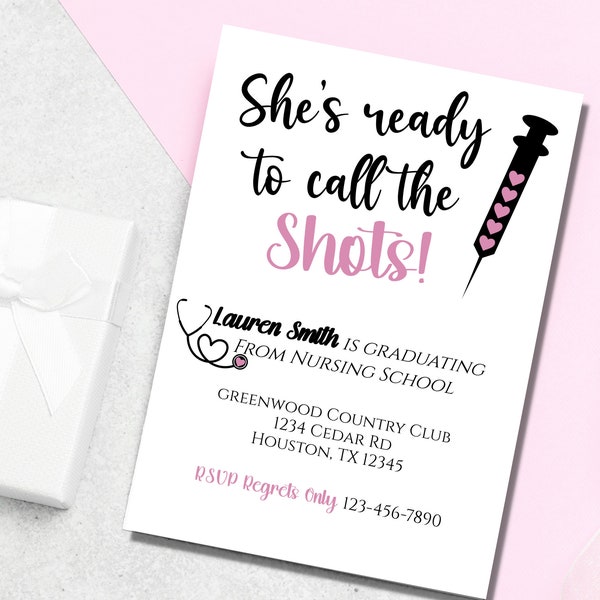 Nursing School Graduation Instant Download - Etsy