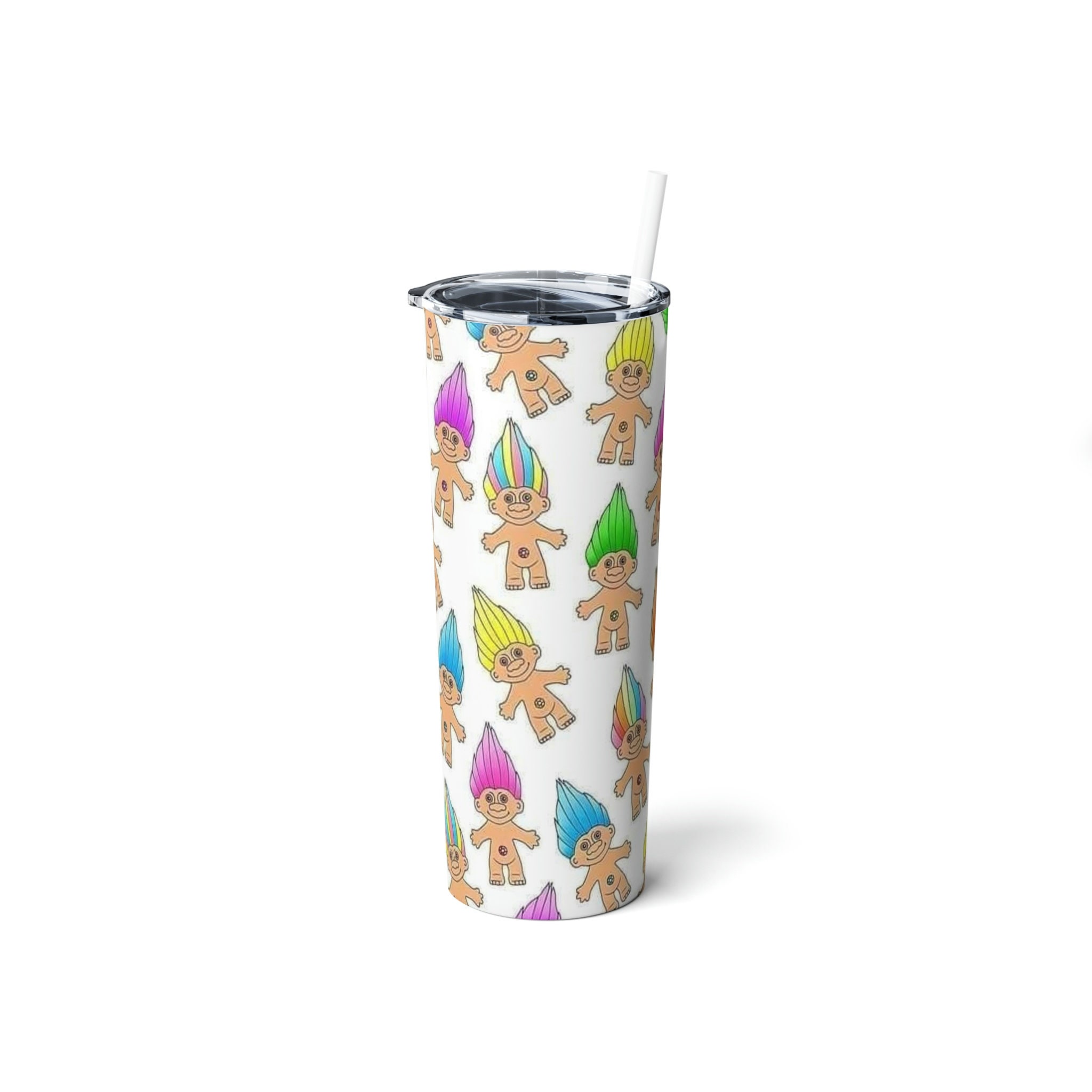 Troll Doll Skinny Tumbler, Sublimated Tumbler, Sublimation, Troll Blast ...