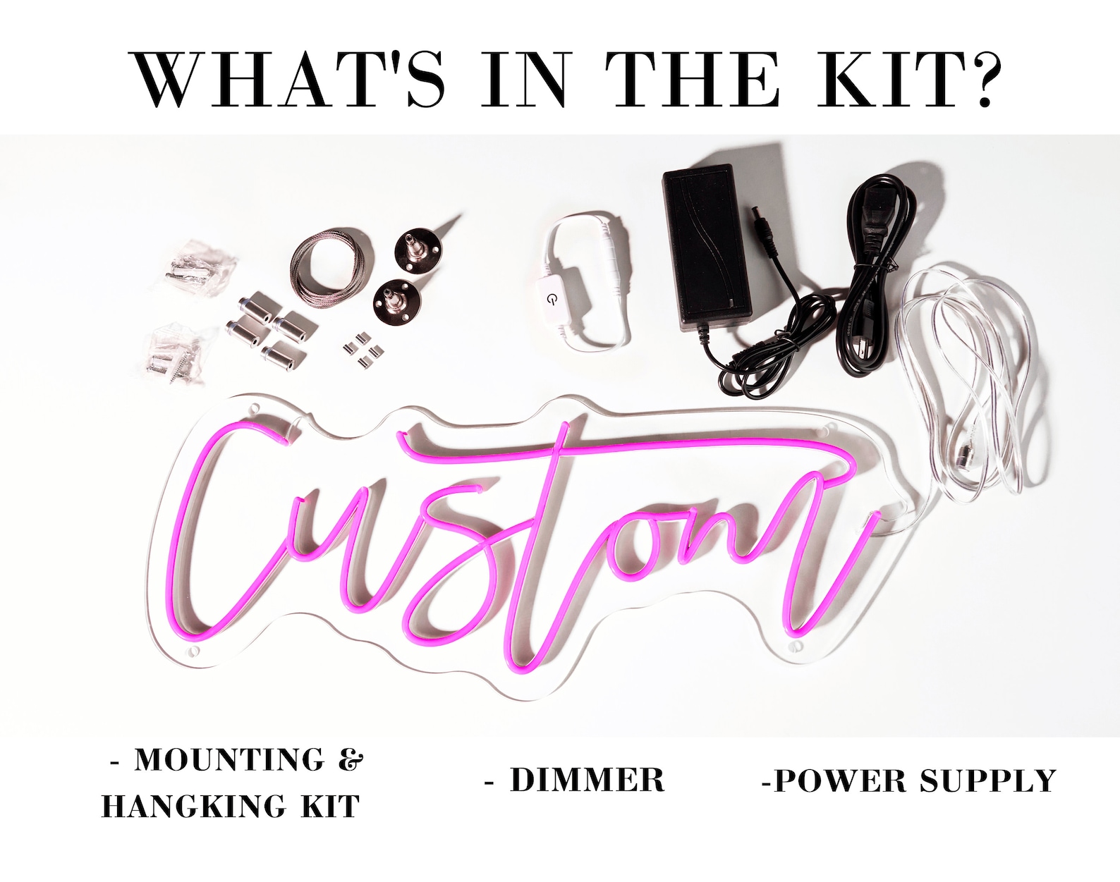 Neon Sign Custom Name, Custom Neon Sign Battery Operated, Neon Sign ...