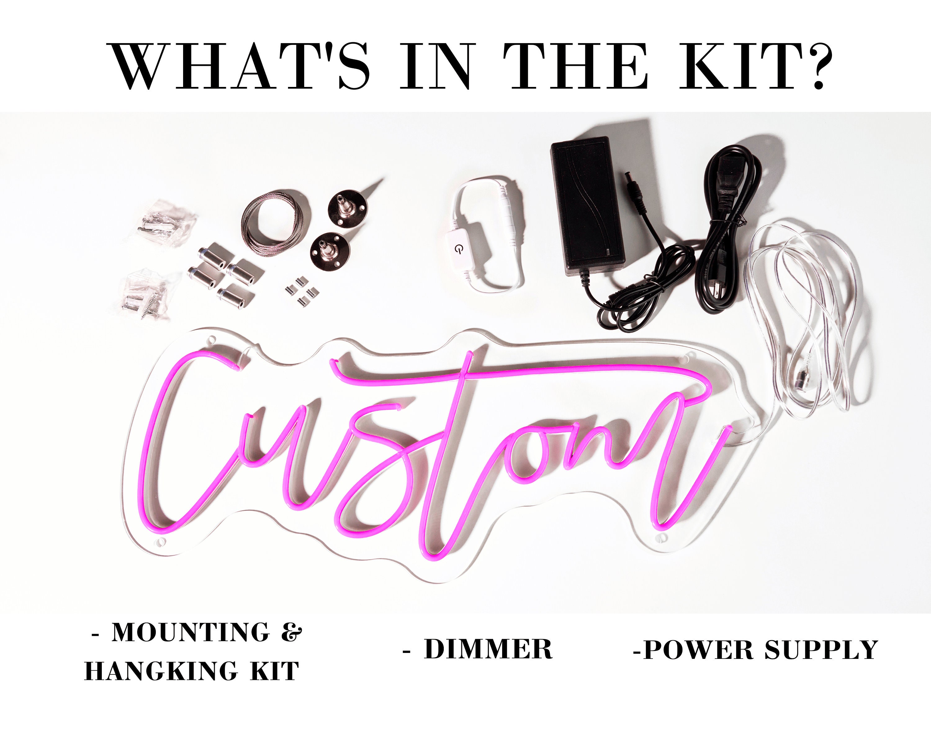 Custom Wedding Neon Sign Custom Neon Sign Battery Operated - Etsy