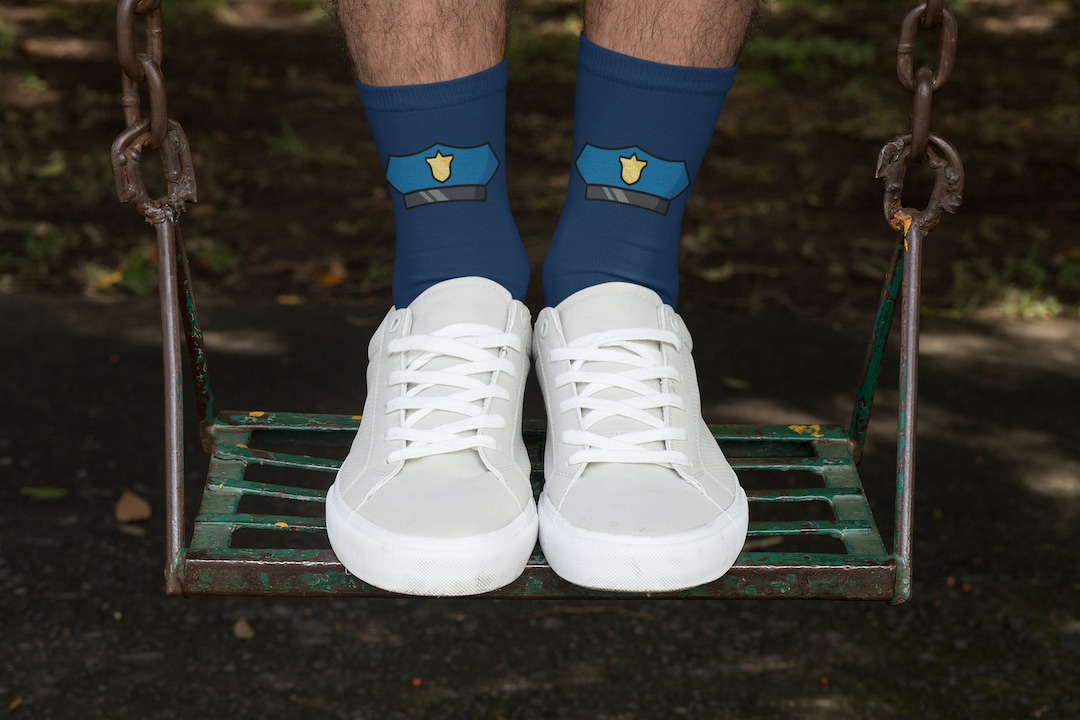 Police Department Uniform Socks Academy Graduation Policeman Gift ...