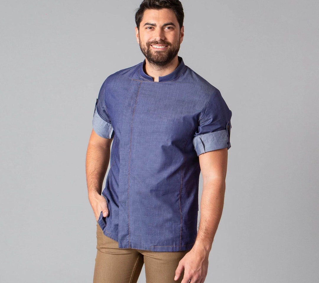 Man Chef Jacket / Coat With Hidden Press-studs - Ideal Uniform for ...