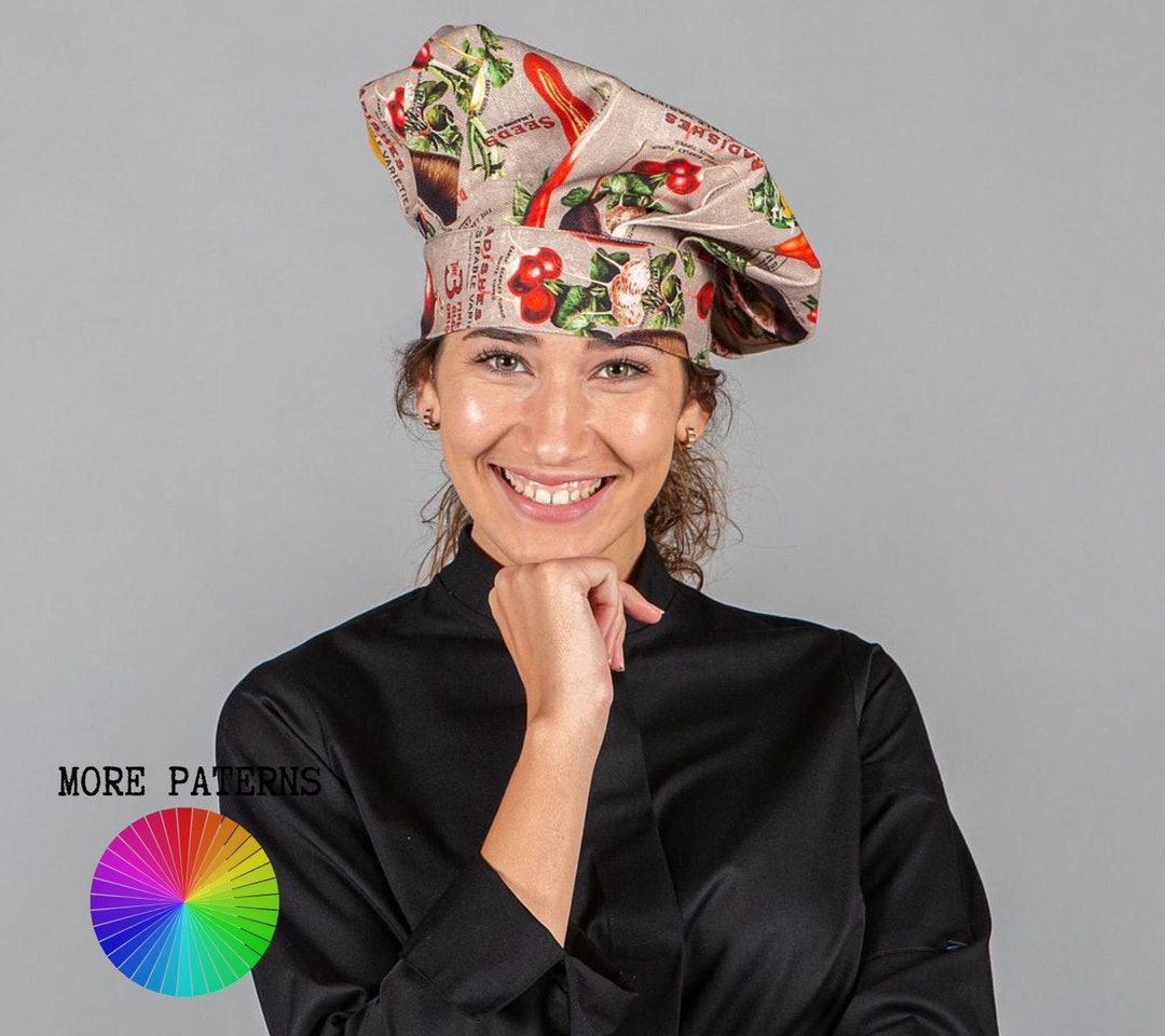 Unisex Chef Hat and Bandana Set for Baristas and Cooks - French Cotton ...