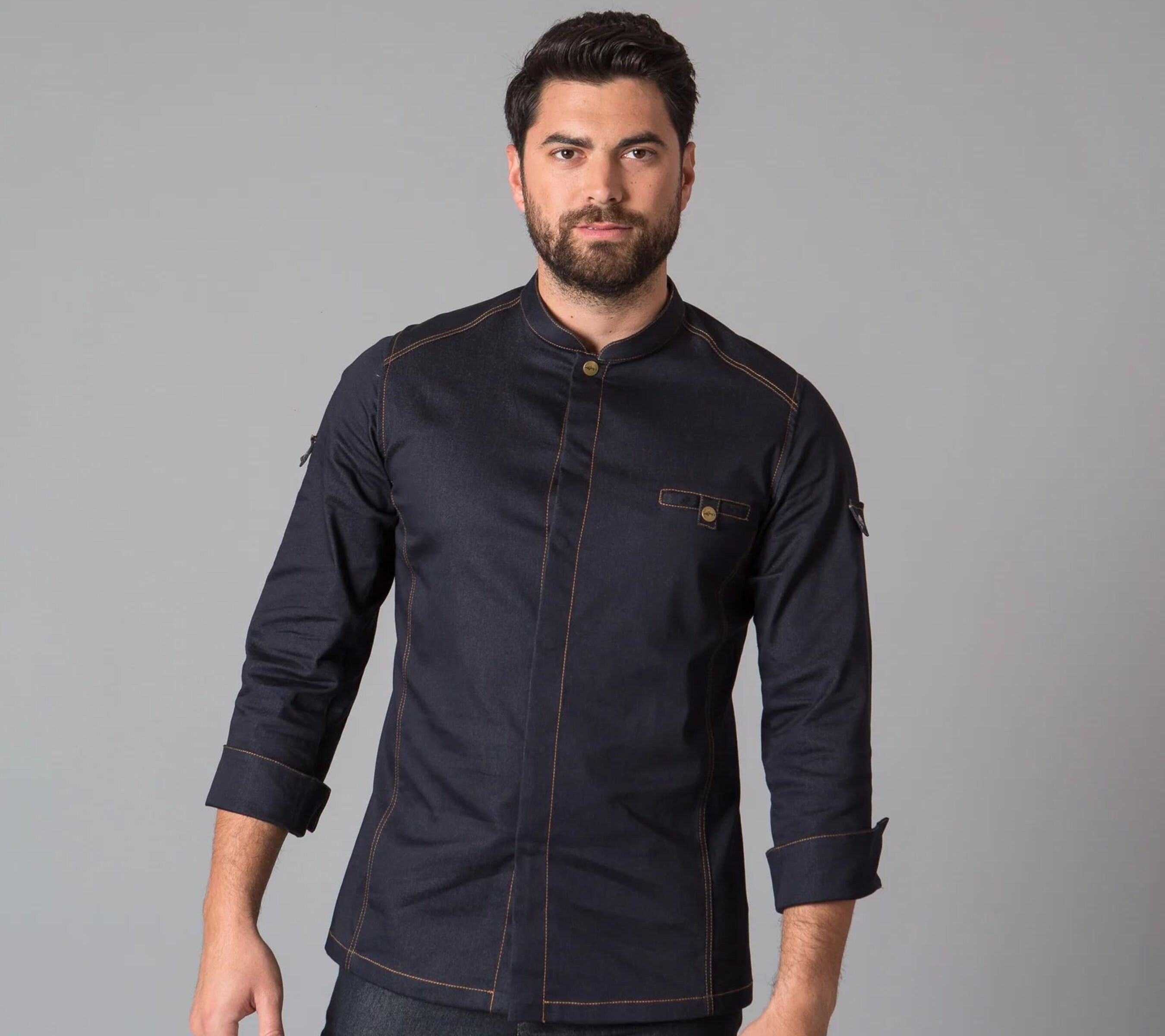 Man Chef Jacket / Coat Long-sleeved Jacket for Demanding Jobs Ideal for ...