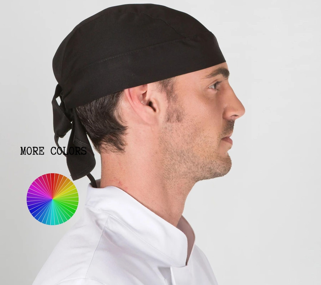 Unisex Chef Hat and Bandana Set for Comfortable and Durable Daily Use ...