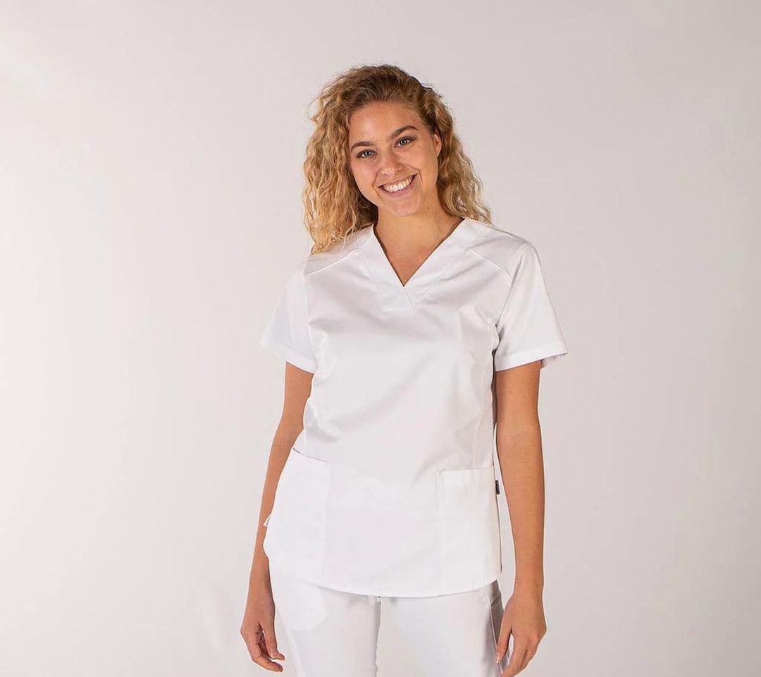 Ladies Health Tunic With COOLMAX Details and Front Pockets - Ideal for ...