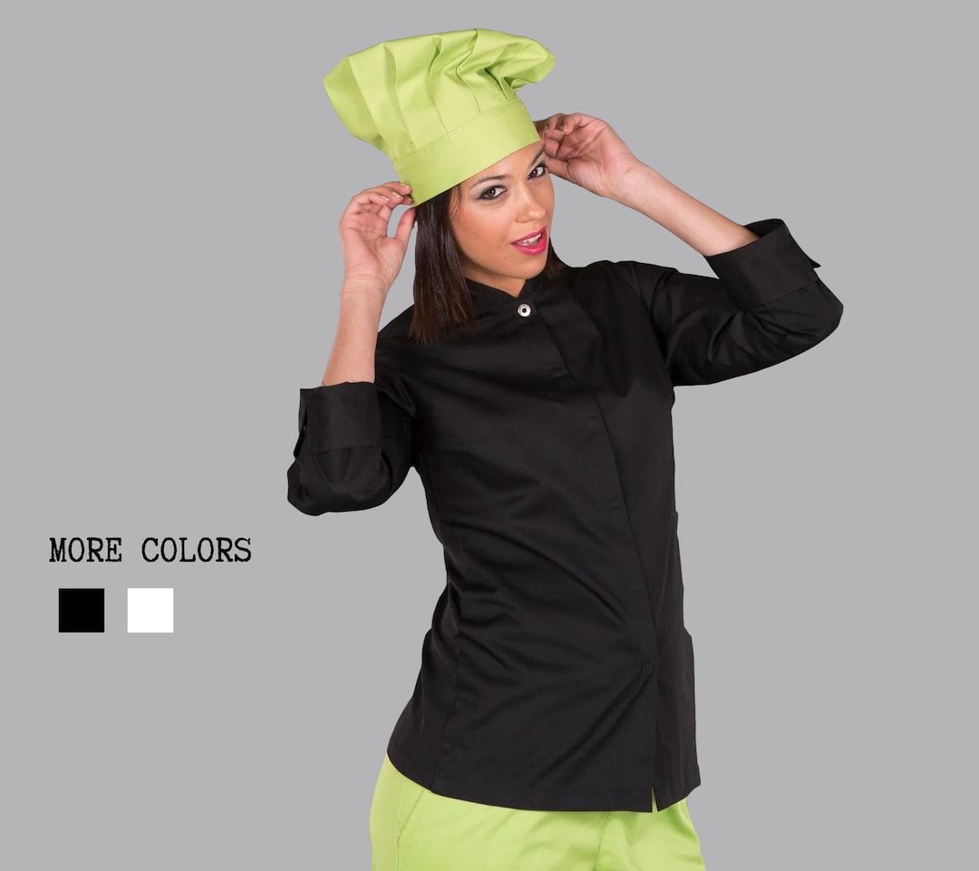 Woman Chef Jacket / Coat - Long-sleeved Jacket for Demanding Jobs ...