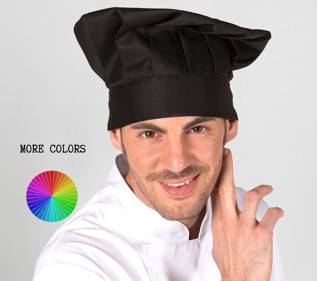 Unisex French Chef Hat - Adjustable and Resistant - Ideal for Chefs ...