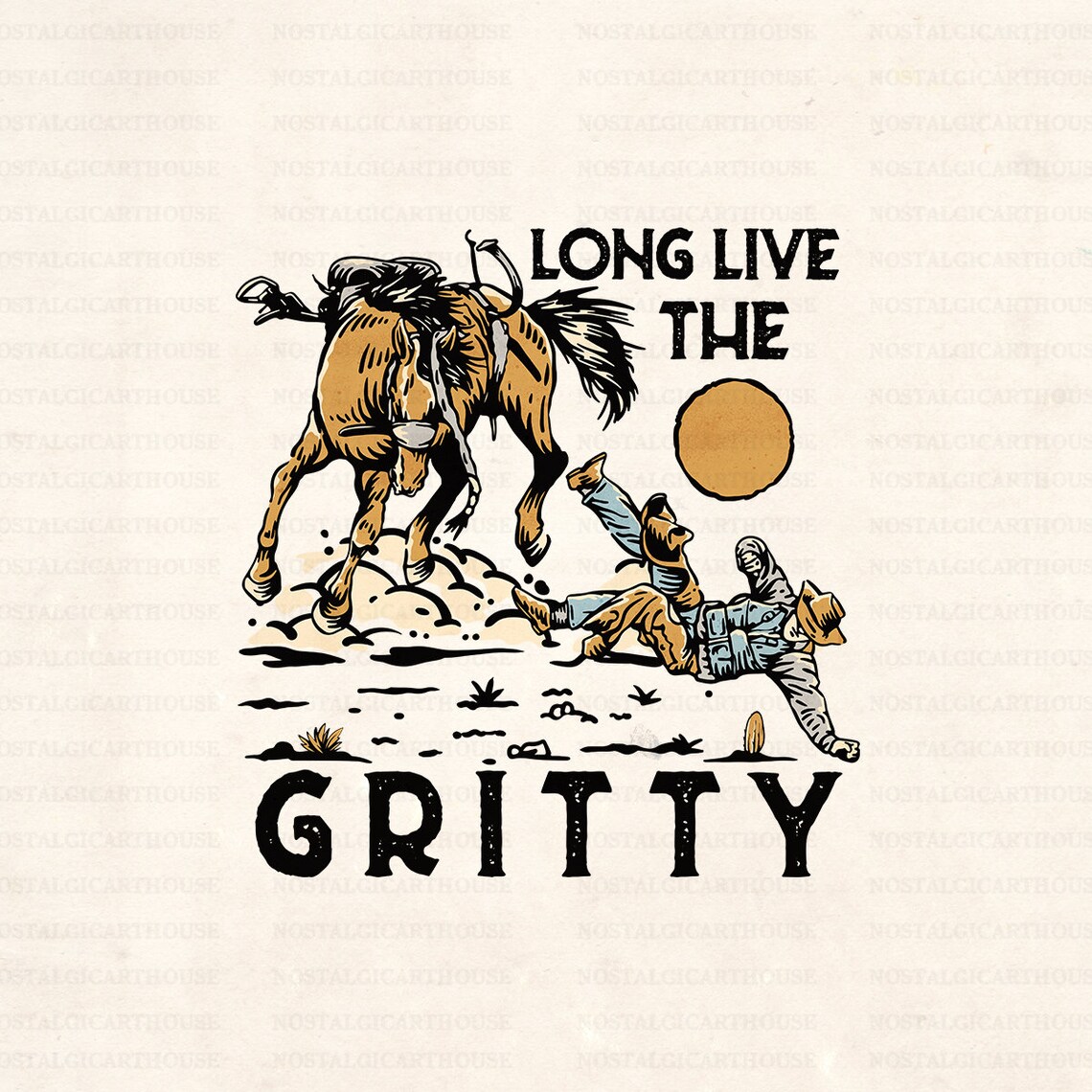 Long Live the Gritty Svg, Wild and Free, Actin' Up, Retro Cowboy ...