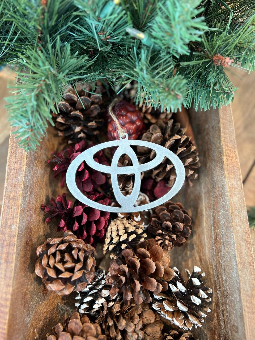 Christmas Ornament - Toyota Logo- Toyota 4runner - Toyota Tacoma ...