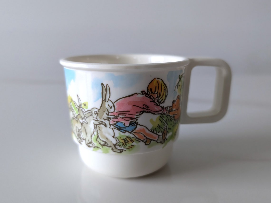 1980s Winnie the Pooh Child Dinner Set by Kibouki - Etsy