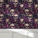 Skull Seamless Pattern Seamless Skull Dark Skull Digital Paper ...