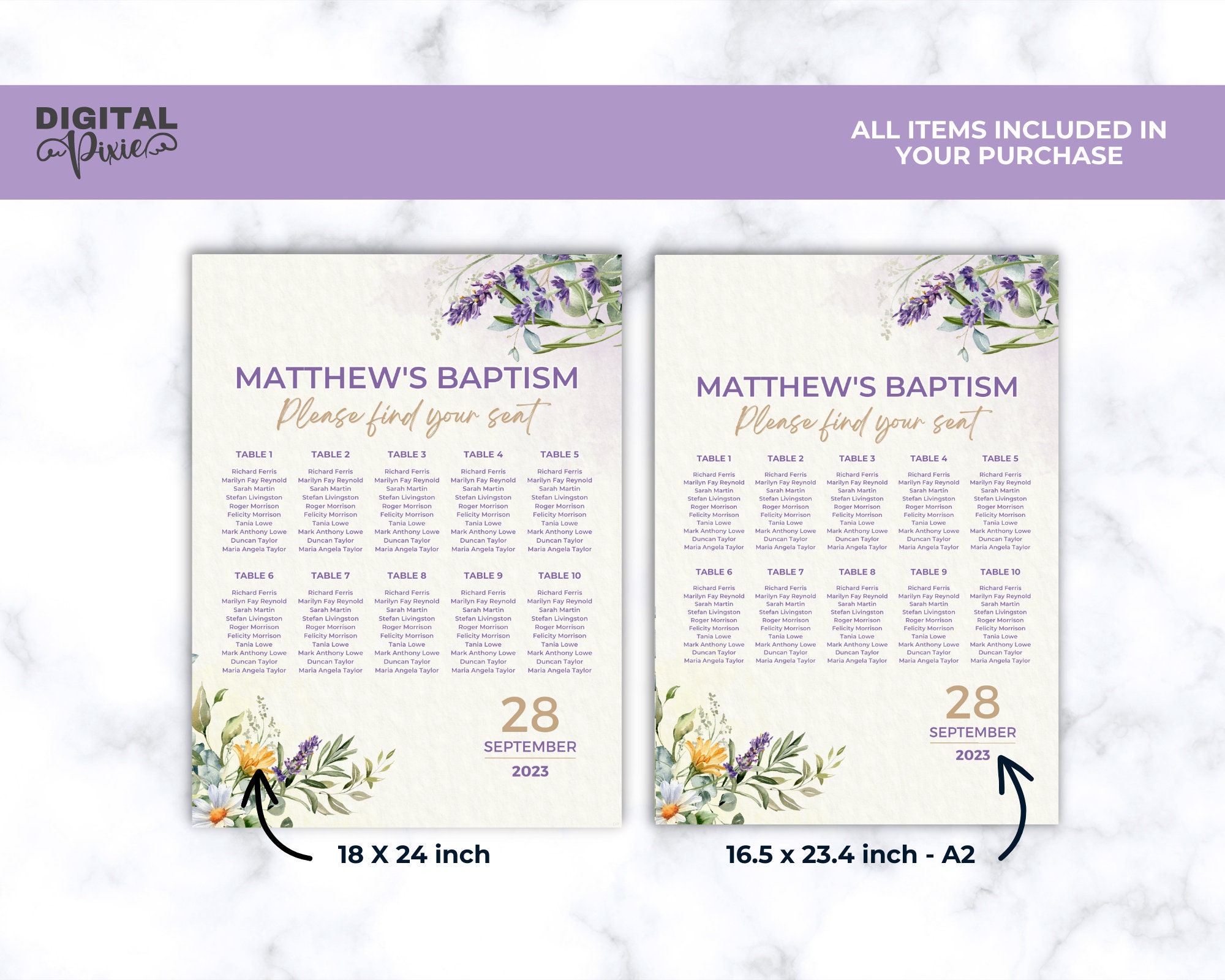 Editable Seating Arrangement Sign, Printable Take Your Seat Poster ...