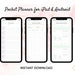 UNDATED Digital Phone Planner Pocket Planner iPhone Android Smartphone ...