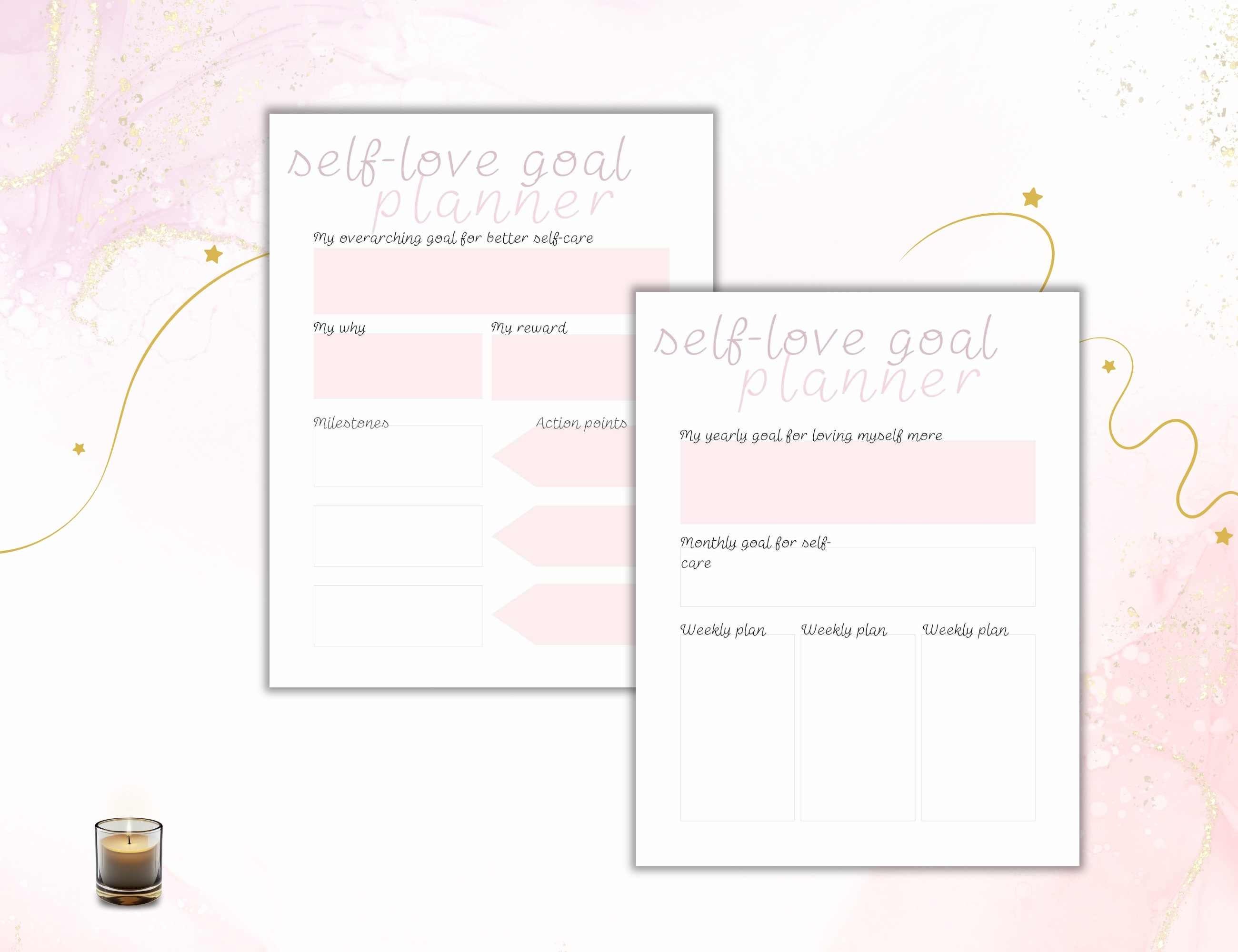 Self Care Journal, Self Care Workbook, Self Love, Burnout, Stress ...