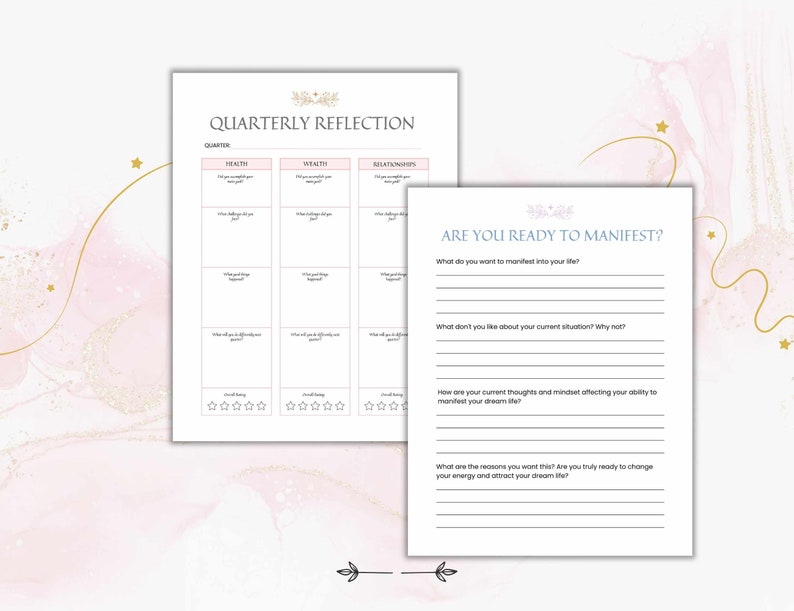 369 Manifestation Journal Printable PDF | 369 Method Printable Planner ...