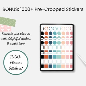 2024 2025 18-months Digital Planner for Samsung Notes , Goodnotes ...