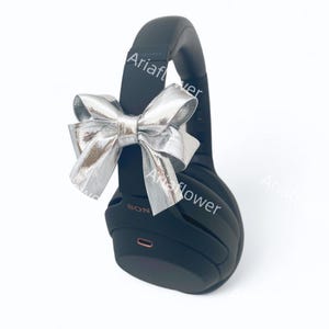 Shiny Bow for Sony Headphones: XM4/XM5 Accessory - Etsy