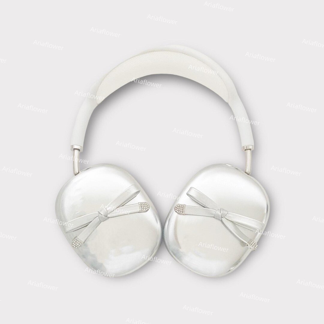 Bow Silver Cases for Airpods Max, No Headset Included, Airpods Max ...