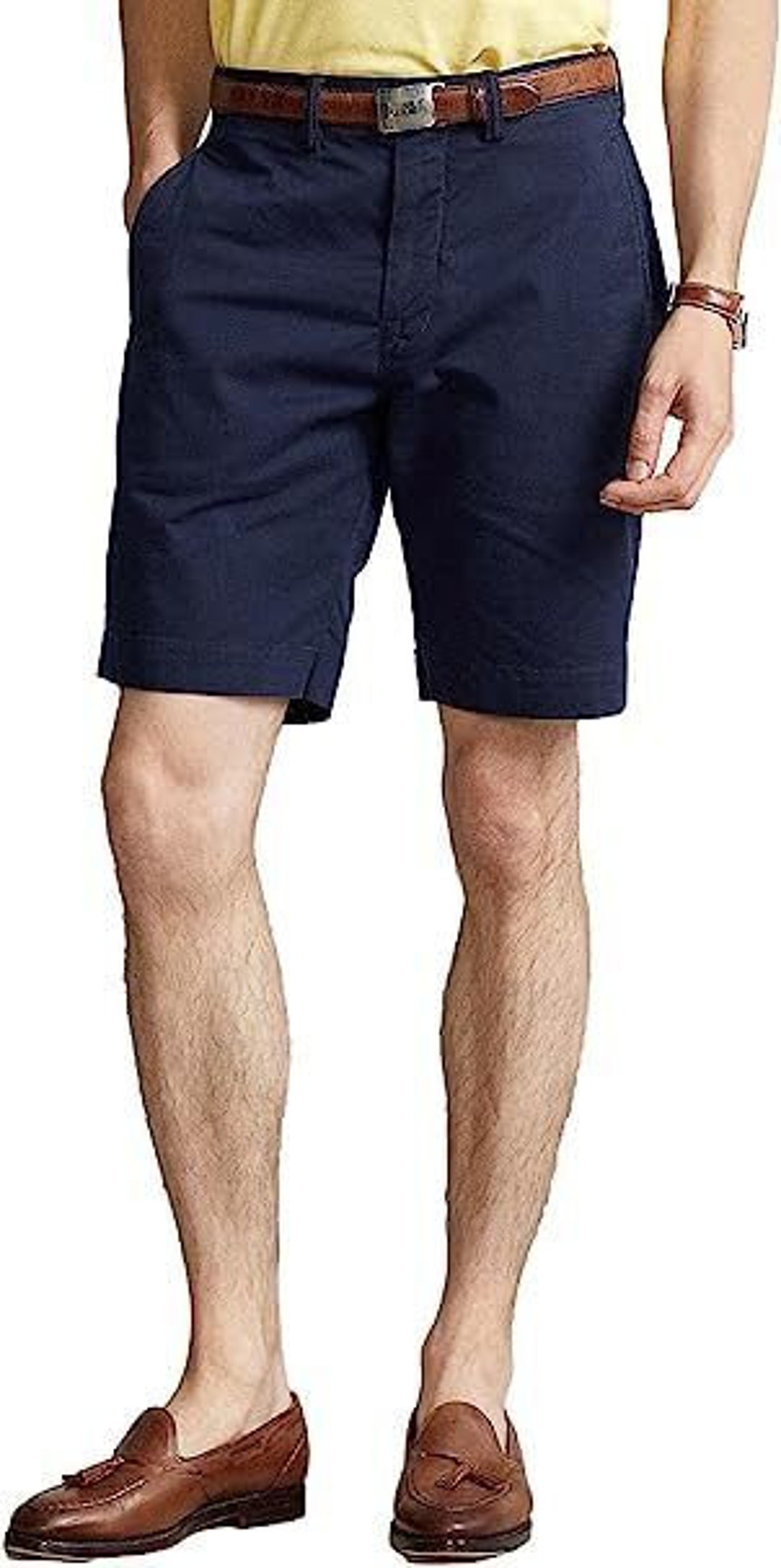 POLO RALPH LAUREN Stretch Classic Fit Chino Shorts Pants Navy - Etsy