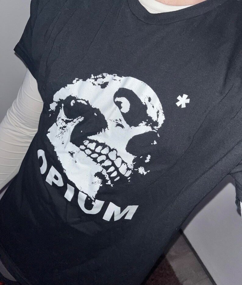 Playboi Carti OPIUM Label Skull T-shirt 2023 MERCH - Etsy Canada